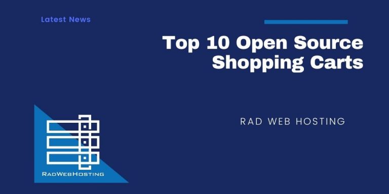 10 Best Open Source Shopping Carts Ranked For 2023