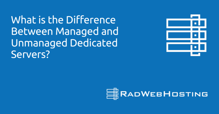 What Is The Difference Between Managed And Unmanaged Dedicated Servers? - VPS Hosting Blog ...