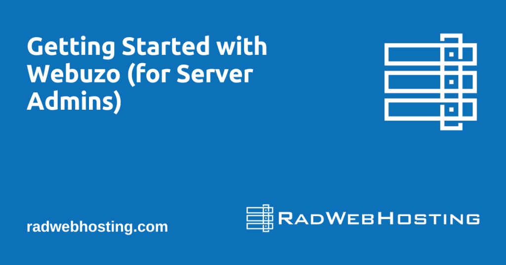 Getting Started With Webuzo For Server Admins Vps Hosting Blog