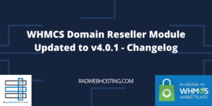 WHMCS Domains Registrar Updated to v4.0.1 - Third Party Add-ons - WHMCS ...